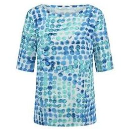Bluse Peter Hahn blau, 48