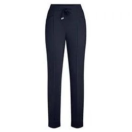 Kn&ouml;chellange Slim Fit-Jersey-Hose Peter Hahn blau, 52