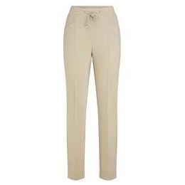 Kn&ouml;chellange Slim Fit-Jersey-Hose Peter Hahn beige, 50