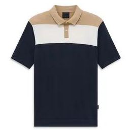 Polo-Pullover Regular Fit Bugatti blau, 54