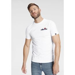 T-Shirt Ellesse "Voodoo Tee", Herren, Gr. S, wei&szlig;, Obermaterial: 100% Baumwolle, schmal h&uuml;ftlang, Rundhals, Shirts T-Shirt