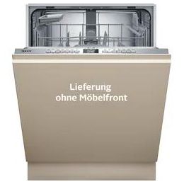Neff vollintegrierbarer Geschirrsp&uuml;ler "S275HTX06E", Energieeffizienz: C (A-G), wei&szlig;, neutral, B:59,8cm H:86,5cm T:55cm, Geschirrsp&uuml;ler, Info Light - erlischt bei Beendung des Sp&uuml;lvorgangs, flexible K&ouml;rbe