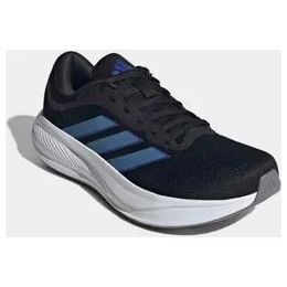 Laufschuh Adidas PERFORMANCE "RESPONSE RUNNER 2", Damen, Gr. 42, core schwarz, lucid blau, flash aqua, Synthetik, Textil, Schuhe Laufschuh