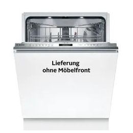 Bosch vollintegrierbarer Geschirrsp&uuml;ler "SBV6ZCX25E", Energieeffizienz: B (A-G), wei&szlig;, B:59,8cm H:86,5cm T:55cm, Geschirrsp&uuml;ler, Time Light - Restzeit wird auf K&uuml;chenboden projiziert, Rack Matic