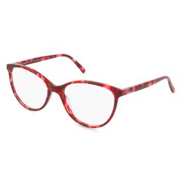 Fielmann LN 002 CL COLETTE Brille Damen | Fassung: Vollrand, Butterfly, Rot Havanna