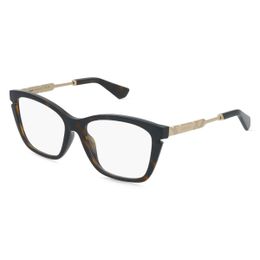 Burberry BE2427U Brille Damen | Fassung: Vollrand, Cat Eye, Havanna Dunkel