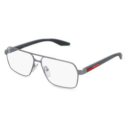 Prada Linea Rossa PS 51TV Brille Herren | Fassung: Vollrand, Eckig, Grau