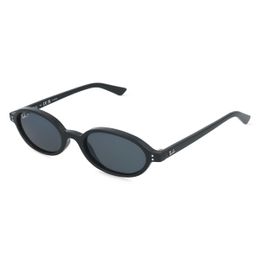 Ray-Ban RB4472 | Unisex-Sonnenbrille | Fassung: Vollrand, Oval, Kunststoff, Schwarz | Glasfarbe: Grau Verlaufend