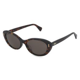 Ralph Lauren RA5350U | Damen-Sonnenbrille | Fassung: Vollrand, Oval, Acetat, Havanna Dunkel | Glasfarbe: Braun