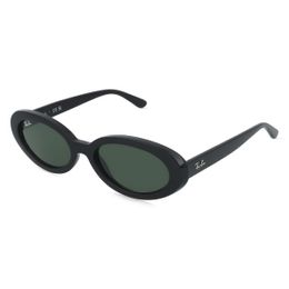 Ray-Ban RB2223 | Damen-Sonnenbrille | Fassung: Vollrand, Oval, Kunststoff, Schwarz | Glasfarbe: Gr&uuml;n