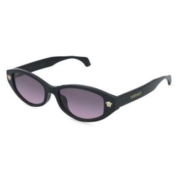 Versace VE4512D | Damen-Sonnenbrille | Fassung: Vollrand, Cat Eye, Acetat, Schwarz | Glasfarbe: Pink Verlaufend