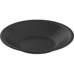 Rotho Caruba Teller tief 21 cm schwarz - Teller