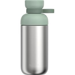 Mepal Vita Edelstahl Trinkflasche aus recyceltem Edelstahl und auslaufsicher 500 ml nordic sage - Trinkflaschen