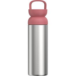 Mepal Ellipse Thermo-Teebecher aus recyceltem Edelstahl mit integriertem Teefilter 500 ml vivid mauve - Isolierbecher
