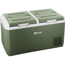 Berger EPL 75 Kompressor K&uuml;hlbox mit Tiefk&uuml;hlfunktion 12V 24V 230V 75 Liter Dual Zone - Kompressor K&uuml;hlboxen