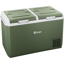 Berger EPL 95 Kompressor K&uuml;hlbox mit Tiefk&uuml;hlfunktion 12V 24V 230V 95 Liter Dual Zone - Kompressor K&uuml;hlboxen