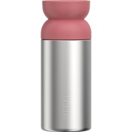 Mepal Ellipse Thermo-Kaffeebecher aus recyceltem Edelstahl und auslaufsicher 350 ml vivid mauve - Isolierbecher