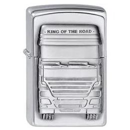 King Of The Road Feuerzeug Trucker Sturmfeuerzeug LKW-Fahrer Geschenk Zippo