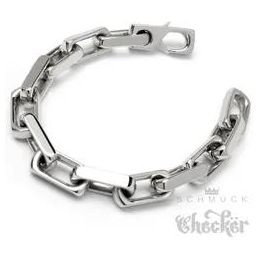 XL Herren Ankerketten-Armband aus 316L Edelstahl silber poliert gro&szlig; M&auml;nner Geschenk