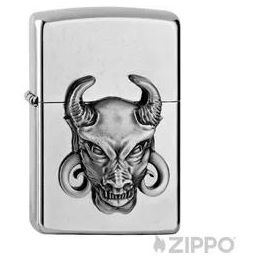 Zippo Feuerzeug mit Teufel Japanischer Oni Original Benzinfeuerzeug made in USA