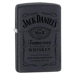 Schwarzes Jack Daniels Feuerzeug original Zippo Sturmfeuerzeug M&auml;nner Geschenk