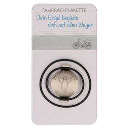 Fahrrad-Plakette &raquo;Dein Engel begleite dich auf allen Wegen&laquo;