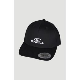 O`Neill Baseball Cap O'NEILL "O'NEILL LOGO WAVE CAP", Herren, schwarz out, Obermaterial: 60% Baumwolle, 40% Polyester, Caps Baseball Cap, mit Snapback-Verschluss, f&uuml;r sportliche Aktivit&auml;ten