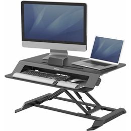 Fellowes Monitorst&auml;nder Lotus LT Sitz-Steh Workstation schwarz