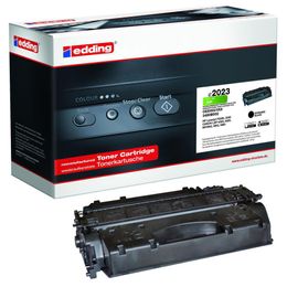 Edding Toner EDD-2023 schwarz kompatibel zu HP 05X, Canon 719H Canon 719H (CE505X)