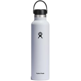 Trinkflasche Hydro Flask "24 OZ Standard Flex Cap", wei&szlig;, H:27,4cm, Edelstahl, Trinkflaschen, Trinkflasche, TempShield&trade;-Isolierung