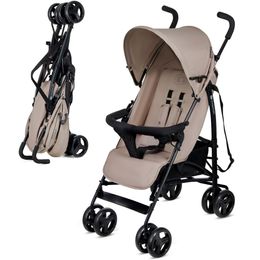 Kinder-Buggy Kinderkraft "TIK", Baby, beige, Stahl, Kinderwagen Kinder-Buggy