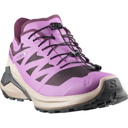 Trailrunningschuh Salomon "XA META MADE IN FRANCE", Damen, Gr. 38, winter bloom, iris orchid, asphalt, Synthetik, Textil, Schuhe Trailrunningschuh