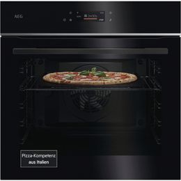 AEG Pyrolyse Backofen "TX7PB62WSB", Energieeffizienz: A++, schwarz, B:59,6cm H:59,4cm T:56,9cm, Back&ouml;fen, Pizza-Ofen: Pizza in 150 Sek. &ndash; bei 340 C wie im Restaurant zu Hause, Pyrolyse Backofen