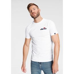 T-Shirt Ellesse "Voodoo Tee", Herren, Gr. L, wei&szlig;, Obermaterial: 100% Baumwolle, schmal h&uuml;ftlang, Rundhals, Shirts T-Shirt