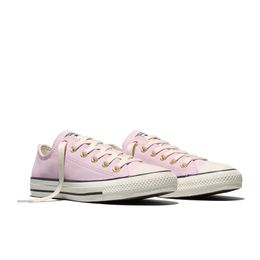 Sneaker Converse "CHUCK TAYLOR ALL STAR SUEDE", Damen, Gr. 42,5, new found bloom, gold, egret, Leder, Schuhe Sneaker
