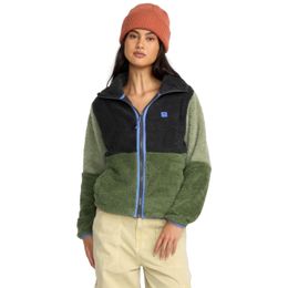 Fleecejacke Billabong "Switchback", Damen, Gr. XS, treehugger, Obermaterial: 100% Microfaser;, Jacken Fleecejacke
