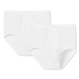 Schiesser Herren Slip Wei&szlig;