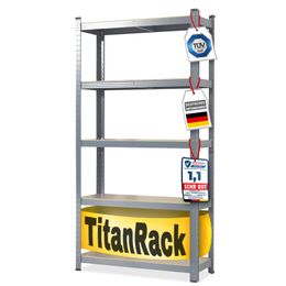 karatcommercial Schwerlastregal Grau-Anthrazit H&ouml;he: 200 cm Breite: 100 cm