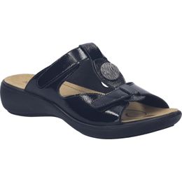 Sandale Josef Seibel "Ibiza 15, schwarz", Damen, Gr. 44, schwarz, Obermaterial: 100% Rindsleder Leather cow., Schuhe Sandale