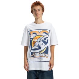 T-Shirt DC Shoes "Manteca Tribute", Herren, Gr. L, wei&szlig;, Obermaterial: 75% Walkfrottier, 25% Walkfrottier;, Shirts T-Shirt