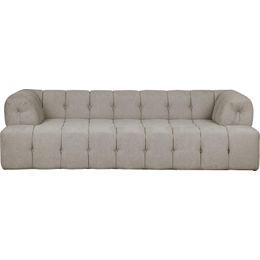 3-Sitzer Home Affaire "APERIRE Design-Sofa, moderne Steppung, Breite 225 cm", taupe, B:225cm H:77cm T:100cm, 100% Polyester, Sofas, 3-Sitzer, mit Wellenunterfederung, gem&uuml;tlich und modern, komfortables Sitzgef&uuml;hl