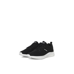 Jack & Jones Sneaker JACK & JONES "JFWCROXLEY", Herren, Gr. 46, anthrazit, Mesh, Schuhe Sneaker, mit leichter EVA-Laufsohle