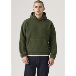 Levi's Kapuzensweatshirt LEVI'S "COZY UP HOODIE", Herren, Gr. XL, gr&uuml;n (duffel bag), Obermaterial: 100% Polyester, Sweatshirts Kapuzensweatshirt