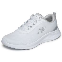 Sneaker Skechers "SKECH-LITE PRO 2.0", Damen, Gr. 39, wei&szlig;, Textil, Glitzer, Schuhe Sneaker, Schn&uuml;rschuh, Freizeitschuh mit Memory Foam