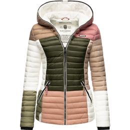 Steppjacke Navahoo "Steppjacke Multikulti", Damen, Gr. XS, bunt (multicolour naturals), Obermaterial: 100% Nylon NY. Obermaterial: Futter: 100% Polyester PES. 100% Polyester PES., Jacken Steppjacke