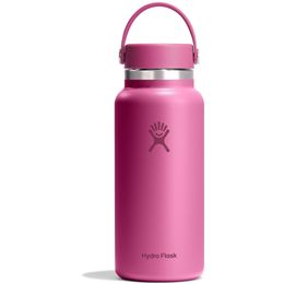 Trinkflasche Hydro Flask "32 OZ Wide Flex Cap", gr&uuml;n (reef), H:23,5cm, Edelstahl, Kunststoff, Trinkflaschen, Trinkflasche, TempShield️ doppelwandige Vakuumisolierung
