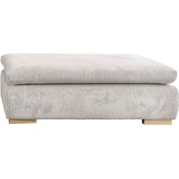 Polsterhocker Home Affaire "Katja, B: 118 cm - OTTO. Verl&auml;ssliche Qualit&auml;t.", beige (cream), B:118cm H:43cm T:74cm, 100% Polyester, Hocker, Polsterhocker, individuell zu kombinieren