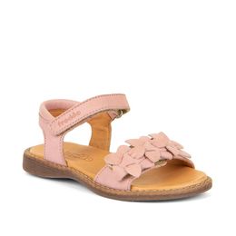 Sandale froddo, M&auml;dchen, Gr. 35, rosa, Leder, festlich, Schuhe Sandale, Sommerschuh, Urlaubsschuh, Sandalette mit Klettverschluss