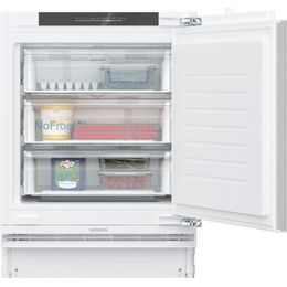 Siemens Einbaugefrierschrank "GU21NADE0", Energieeffizienz: E, silber (wei&szlig;, neutral), B:59,8cm H:82cm T:54,8cm, Gefrierschr&auml;nke, Elektronischer Temperaturregelung, Einbaugefrierschrank