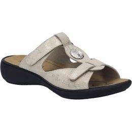 Sandale Josef Seibel "Ibiza 15, creme", Damen, Gr. 44, beige (creme), Obermaterial: 100% Textilmaterial TEXMAT., Schuhe Sandale